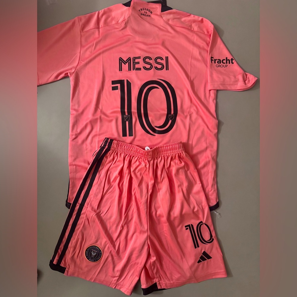 Messi inter Miami jersey kids set - Gem